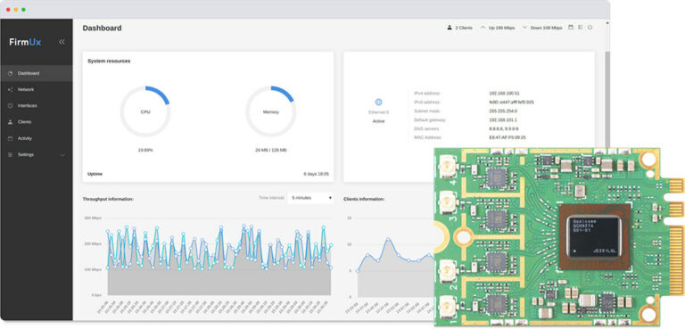 8Devices Noni M.2(A+E) WiFi 7 Module Features FirmUX Framework - Electronics-Lab