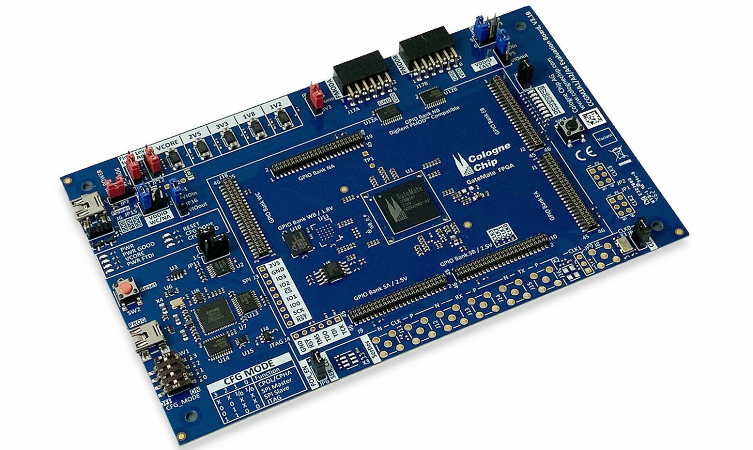 GateMate-A1-FPGA-development-board - Electronics-Lab.com