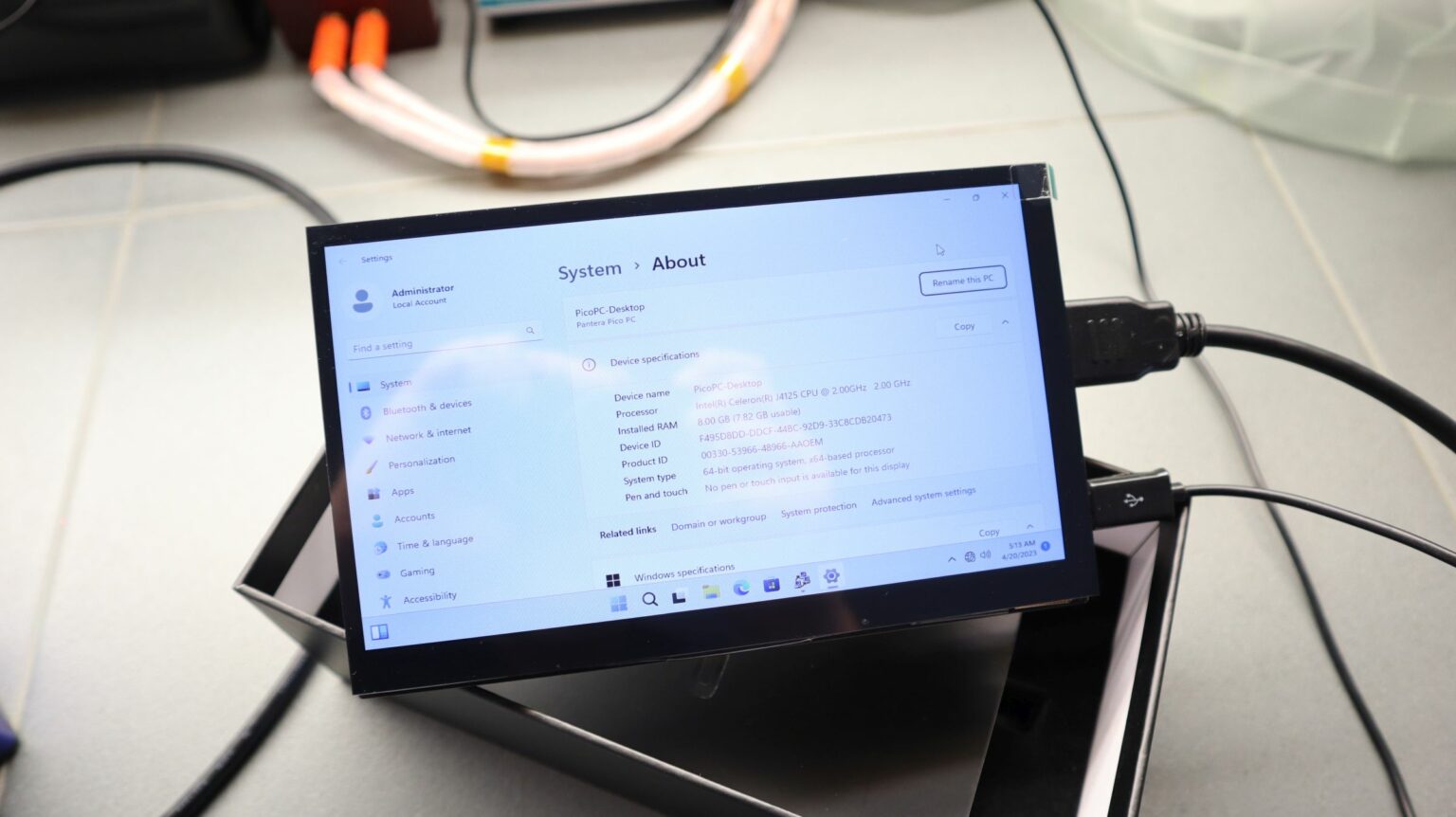 Pantera Pico PC Review : A Pocket Sized Mini PC with Full Desktop ...