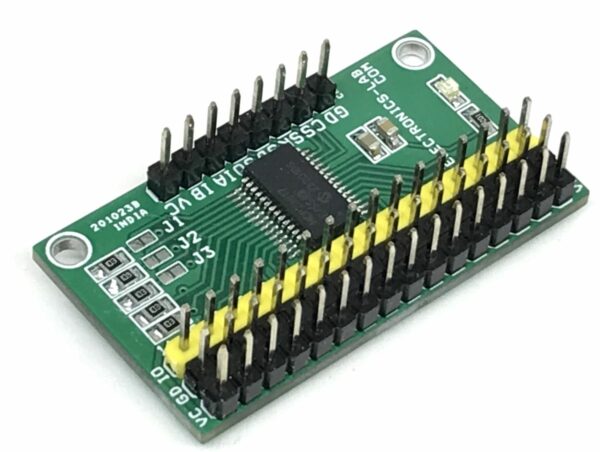 16-Bit I/O Expander with Serial Interface (SPI or I2C) - Electronics-Lab