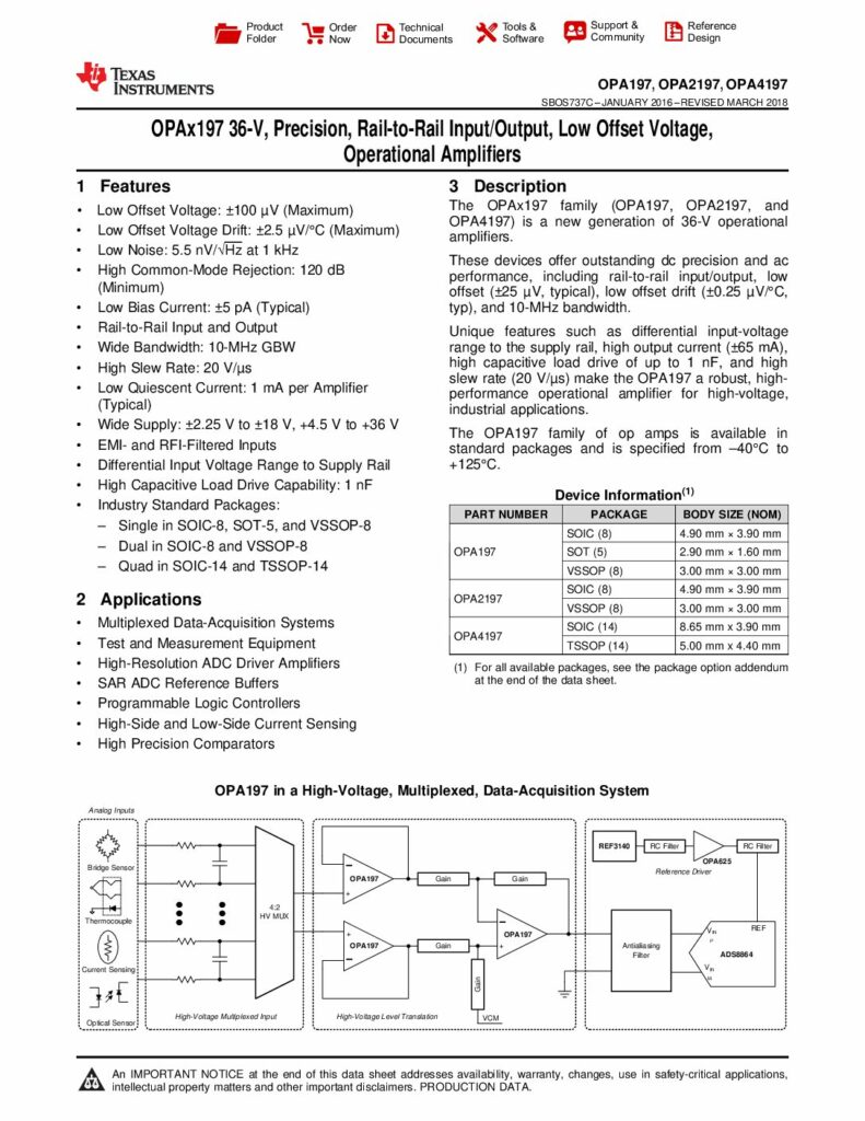 opa197 - Electronics-Lab.com
