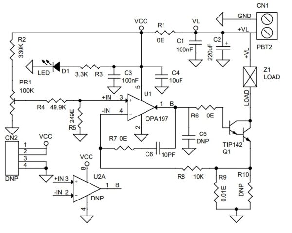 Adjustable Current Source - 0 to 1A - Electronics-Lab