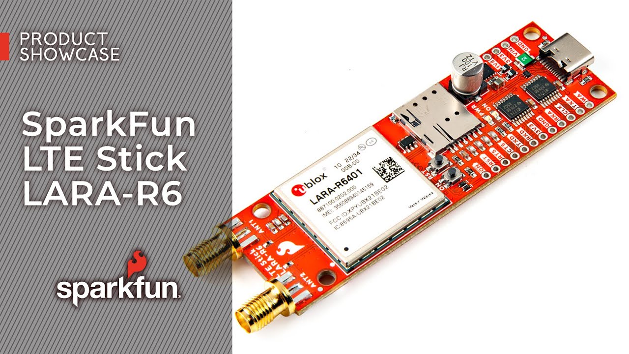 The SparkFun LTE Stick is A Development Platform for the u-blox LARA-R6 LTE Module - Electronics ...