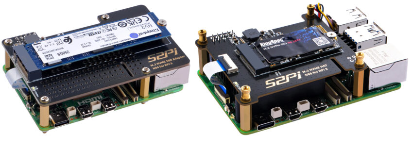 52Pi N04 and N05 HATs for Raspberry Pi 5 - Electronics-Lab