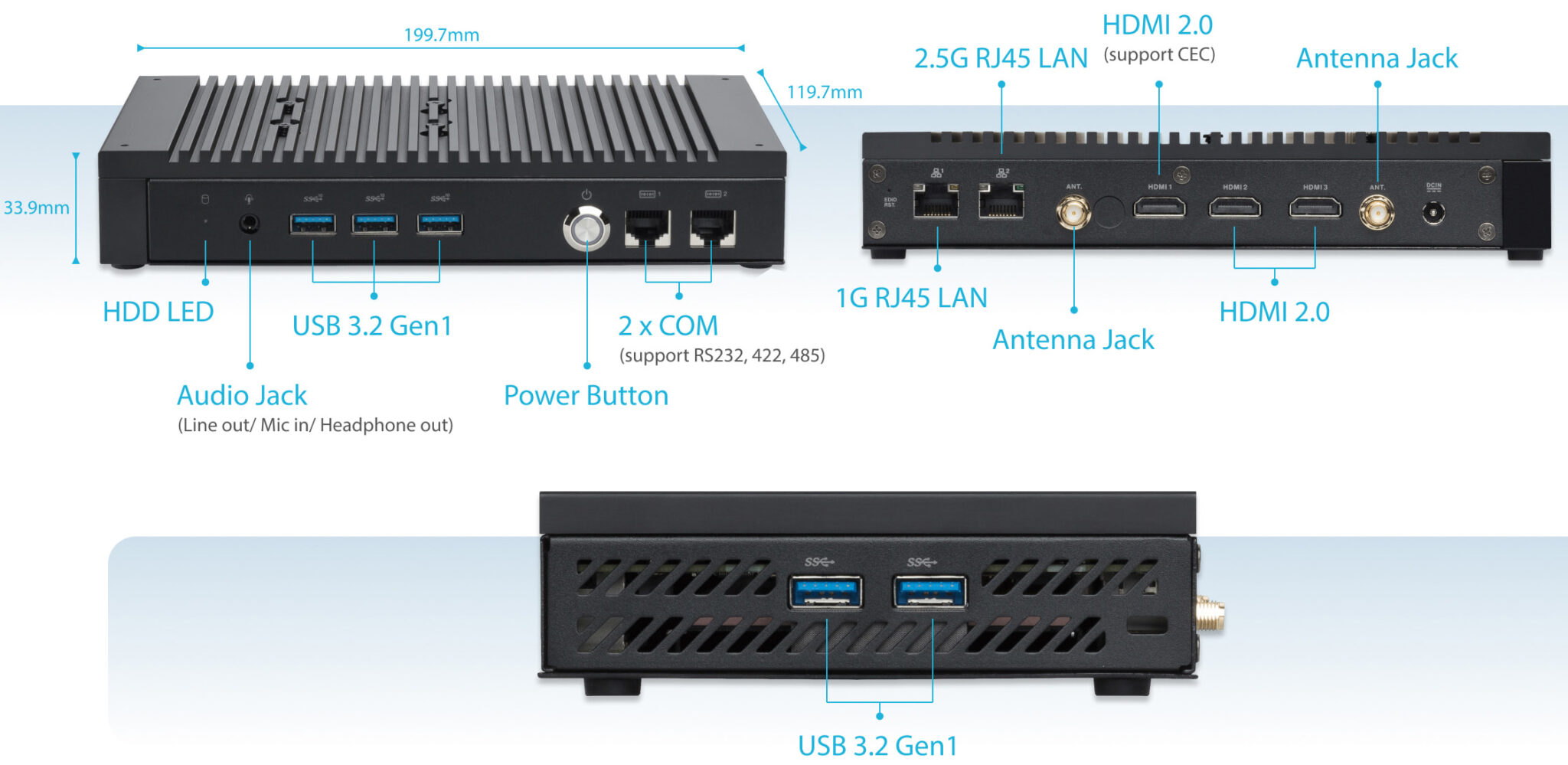 ASUS Mini PC PL64 - Ultra-Slim, Fanless Design with 12th Gen CPU, WiFi ...