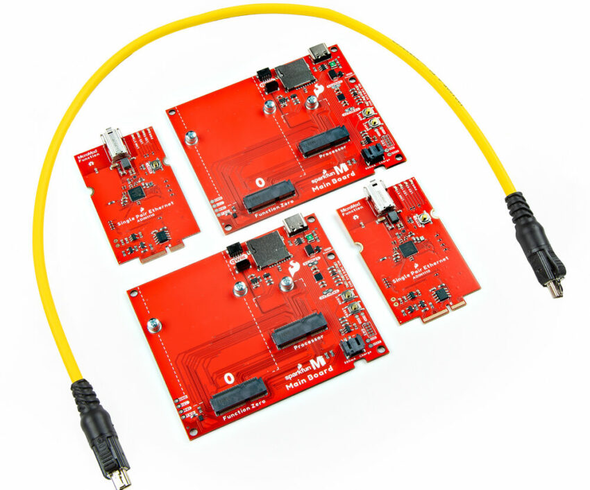 SparkFun's New MicroMod Single Pair Ethernet Kit: Built for 10BASE-T1L ...