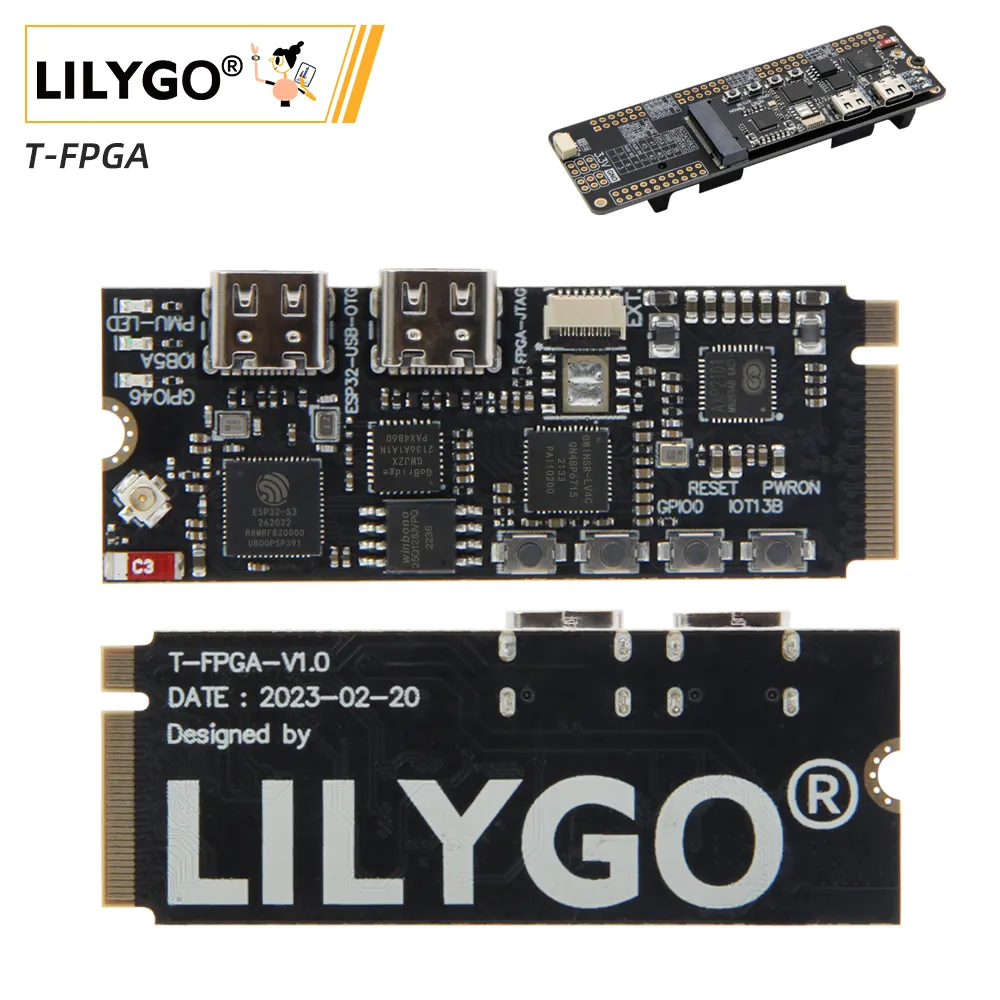 Lilygos T Fpga An M 2 Formated Dev Board With Esp32 S3 And Gowin