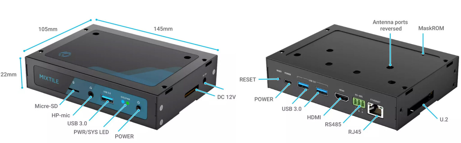 Mixtile Edge 2 Kit is A Mini PC, IoT Gateway with External 20Ah Battery ...