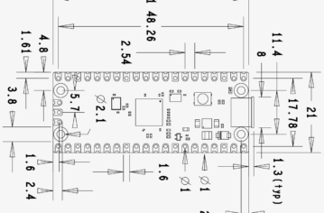 Raspberry Pi Pico Dimensions - Electronics-Lab.com
