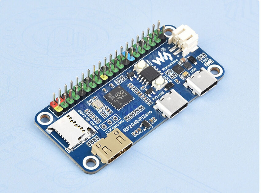 Banc D'entrée Waveshare RP2040-Zero Development Board - Raspberry Pi Pico-like MCU With USB-C ...