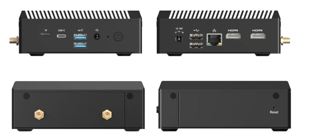 MINIX Z100-0dB Mini PC - An Alder Lake-N N100 Powred Quad Core Fanless ...