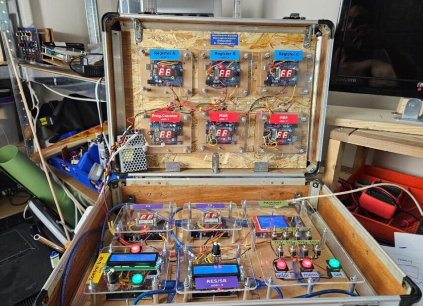 The Hardware Oriented Microprocessor Simulator Homs Electronics Lab