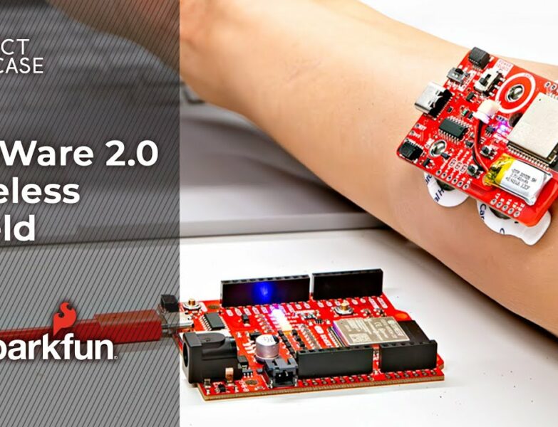 Advanced Muscle Sensing with SparkFun MyoWare 2.0 Wireless Shield ...