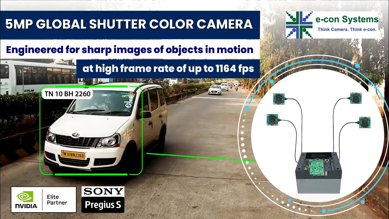e-con Systems launches New High Resolution Global Shutter Camera: Precision Imaging at High ...