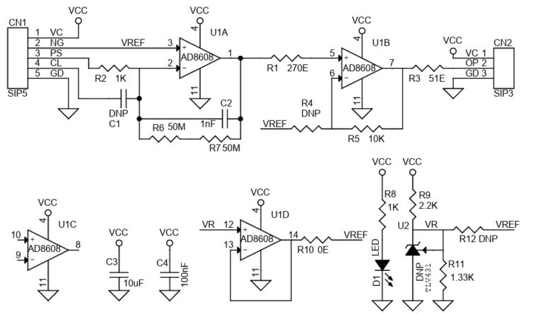 Signal Conditioner for Piezoelectric Sensors - Electronics-Lab