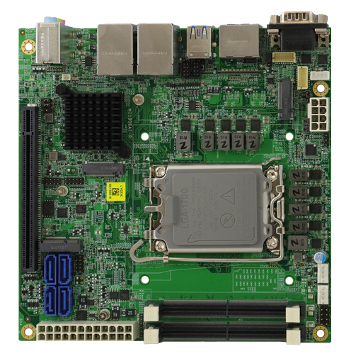 MI1000 Mini-ITX Motherboard Featuring 14th Gen Intel Core Processors and R680E PCH - Electronics-Lab