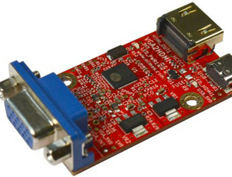 OLIMEX VGA to HDMI Converter - Electronics-Lab.com