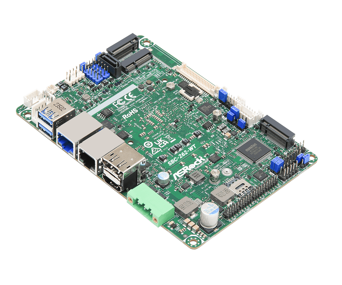 ASRock Industrial Leads with SBC-262M-WT Motherboard Powered by Intel ...