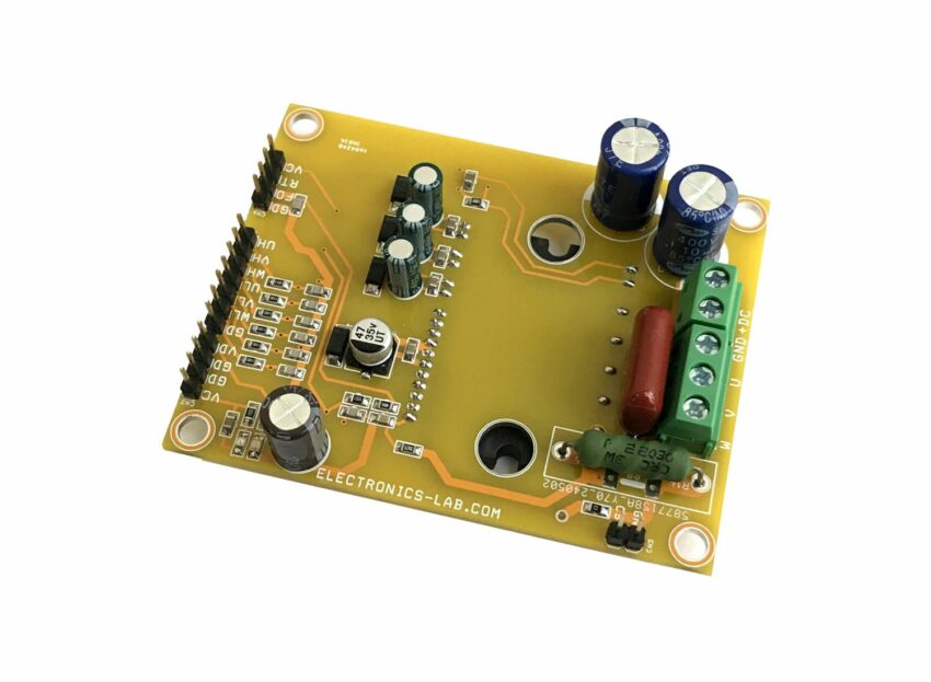 Smart Power Module for 3-Phase Motor - 5A - Electronics-Lab