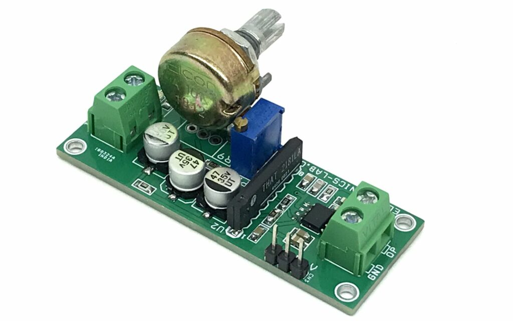 Voltage Controlled Amplifier - VCA - Electronics-Lab