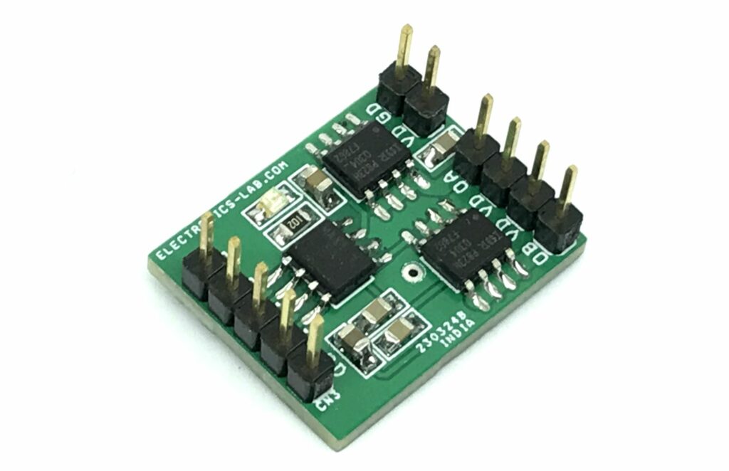 2 Channel MOSFET Module - Electronics-Lab