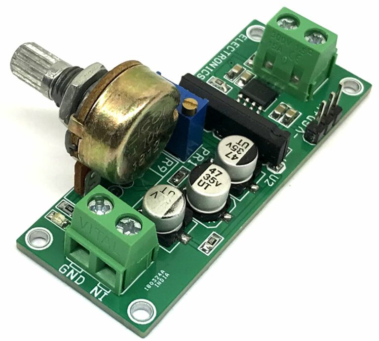 Voltage Controlled Amplifier - VCA - Electronics-Lab