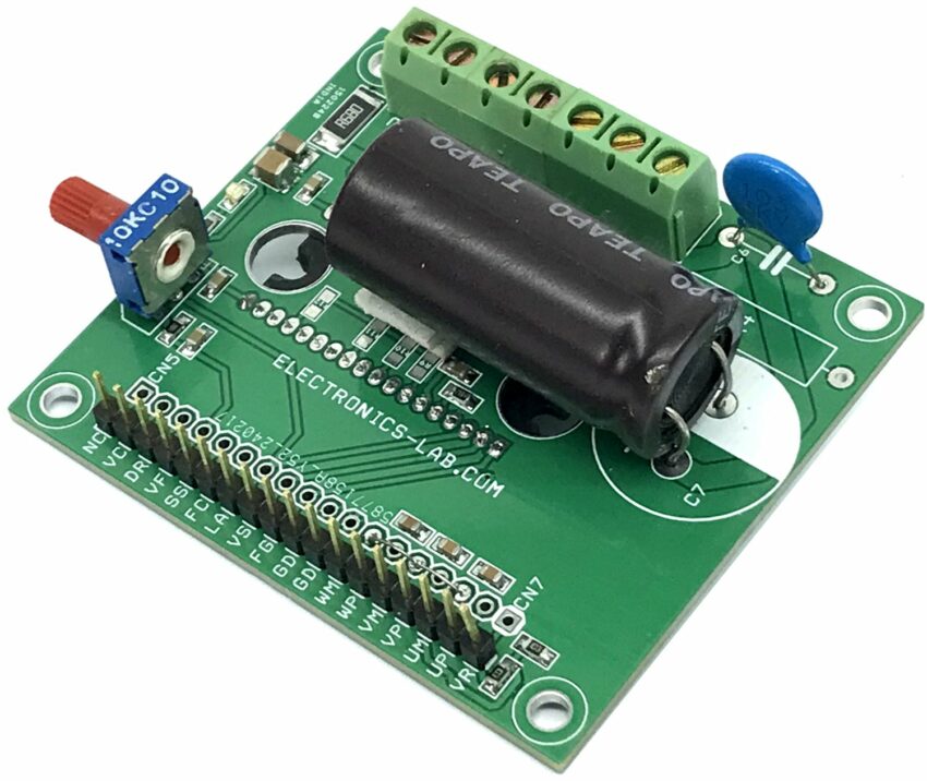 High Voltage 3-Phase Full-Wave PWM Brushless Motor Driver - Electronics-Lab
