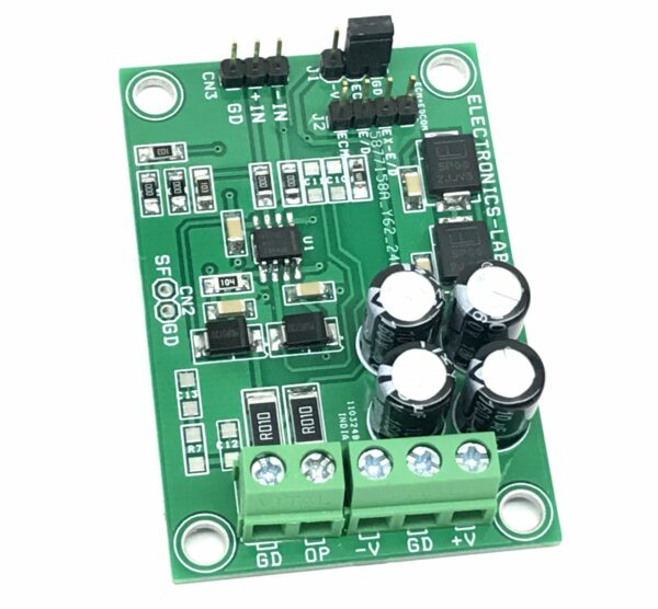 High-Voltage (180V) - High-Current (30mA) Operational Amplifier Module ...