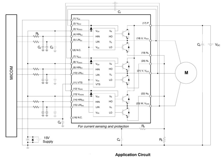 APPLICATION SCHEMATIC - Electronics-Lab.com