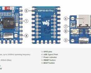 ESP32-S3 Mini Development Board Specifications - Electronics-Lab.com