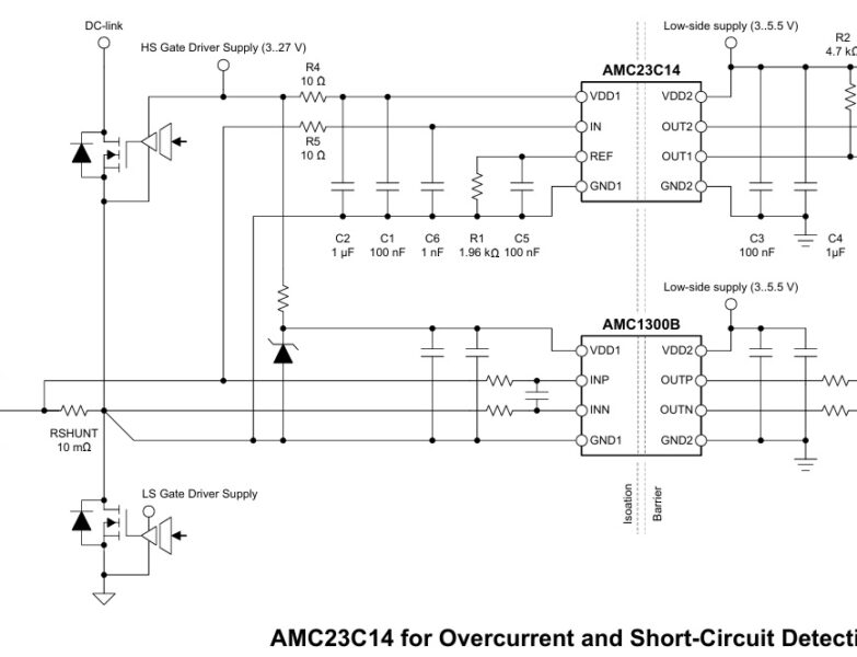 Overcurrent and short-circuit detection aplication - Electronics-Lab.com Overcurrent and short-circuit detection aplication - Electronics-Lab.com
