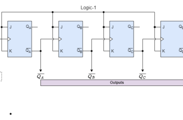 4-Bit Bidirectional Down Counter - Electronics-Lab.com