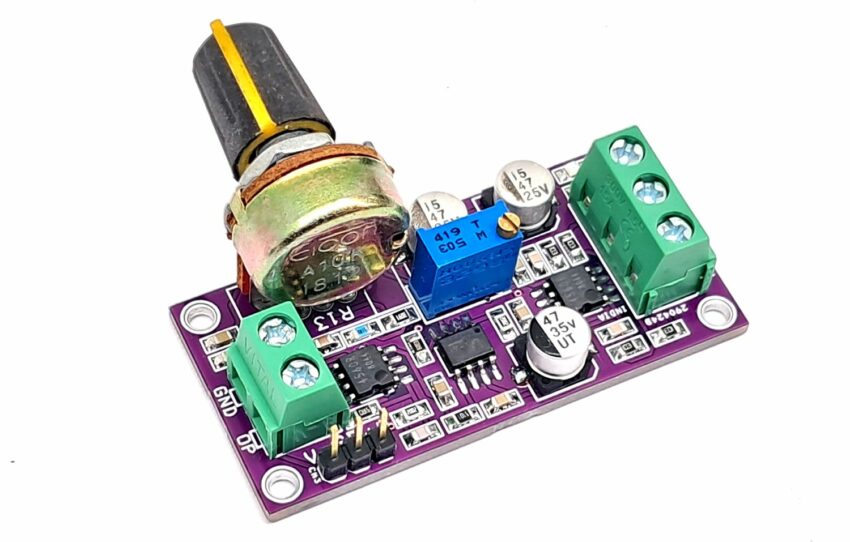 Voltage Controlled Amplifier with Balanced Input - Electronics-Lab