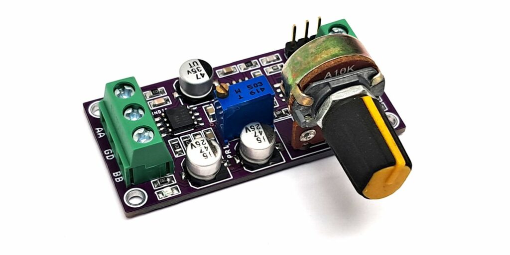 Voltage Controlled Amplifier with Balanced Input - Electronics-Lab