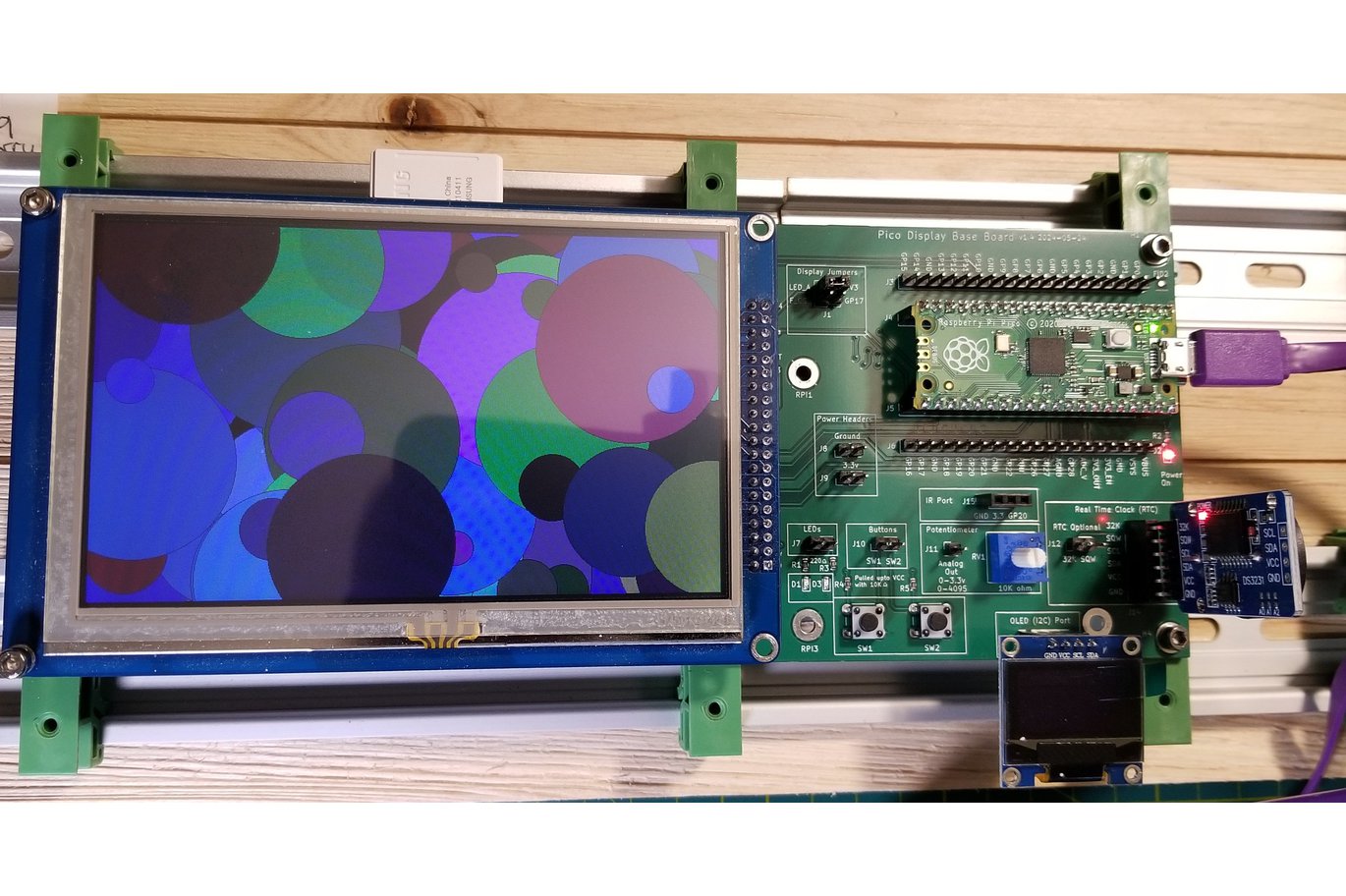 Pico Display Base Board A Versatile Platform For Raspberry Pi Pico Based Lcd Projects