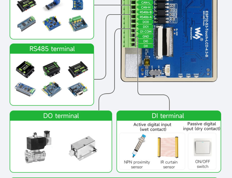 Esp32 S3 Touch Lcd 43b Details 9 Electronics