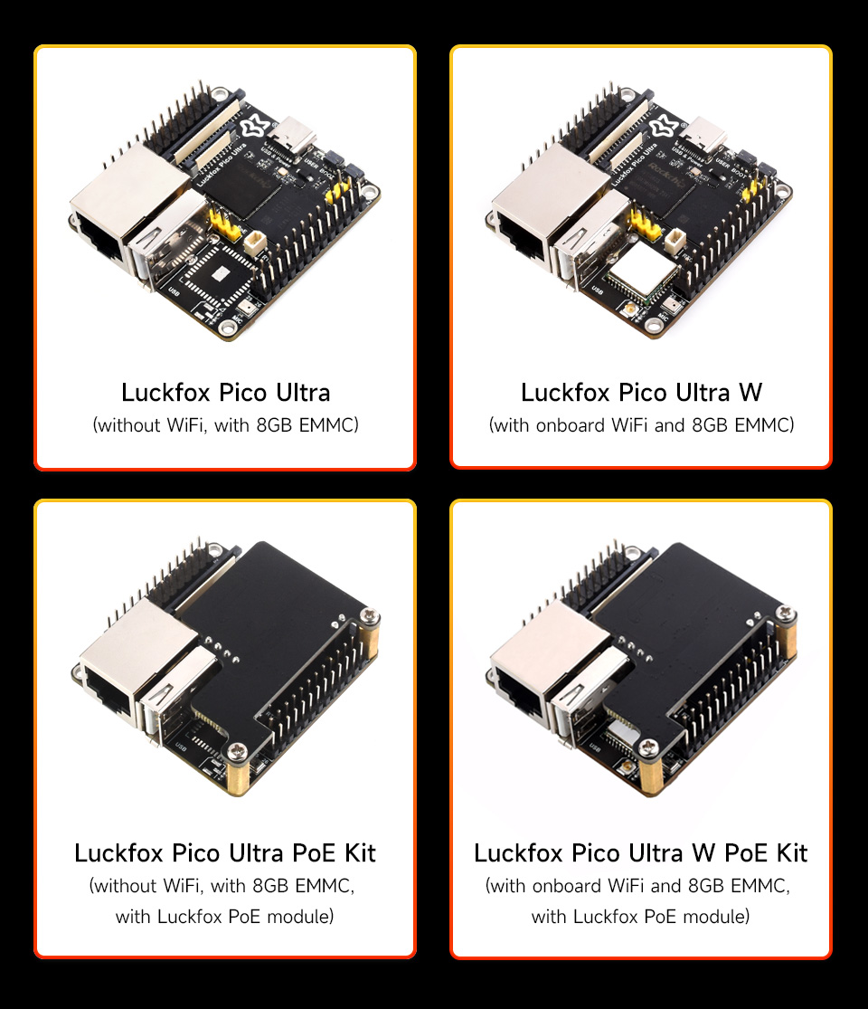 Luckfox Pico Ultra is a Rockchip RV1106-based Linux board - Electronics-Lab