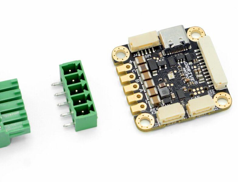 Odrive Micro with terminal blocks and magnet - Electronics-Lab.com