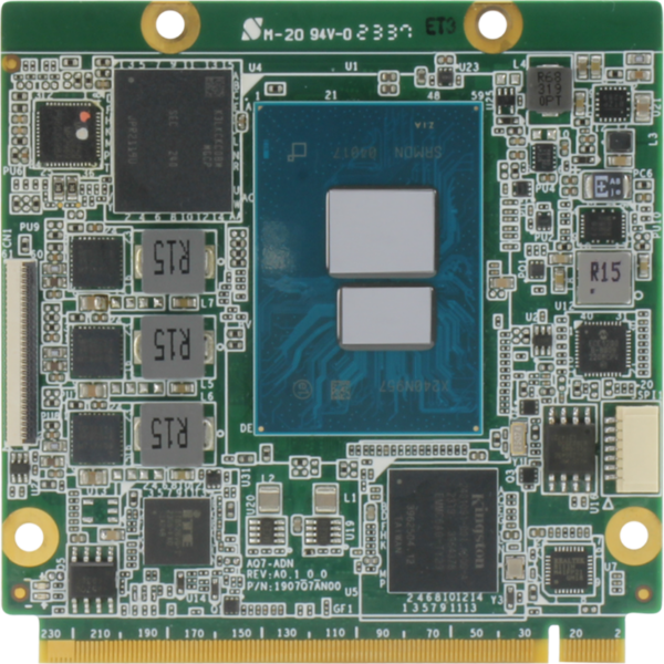 Aaeon Debuts Aq7 Adn Qseven Module Featuring Intel Processor N Series And Mipi Camera Support