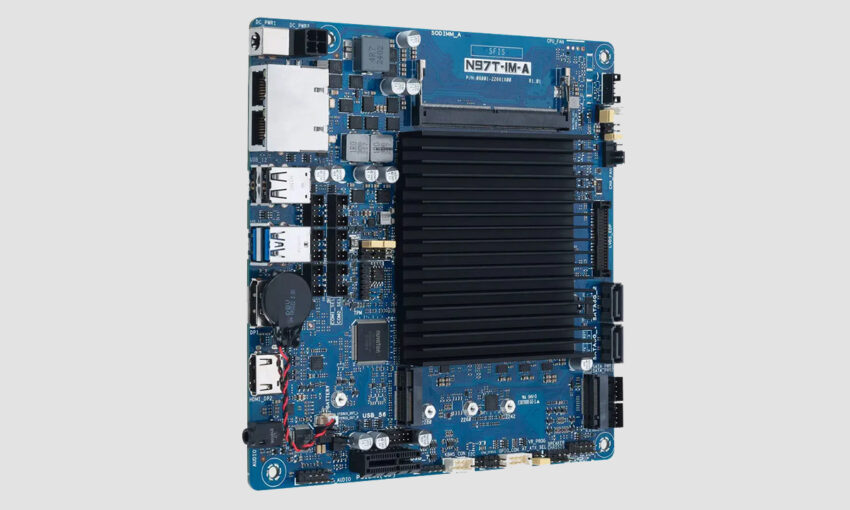 ASUS N97T-IM-A Thin Mini-ITX Motherboard with Intel Alder Lake-N N97, DDR5, Dual LAN, and ...