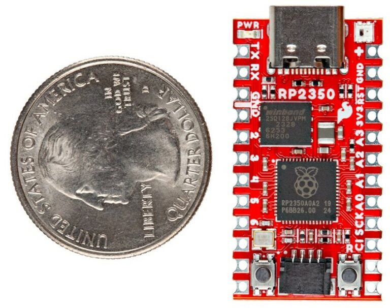 SparkFun Pro Micro-RP2350: Dual-Core Cortex-M33 and RISC-V ...