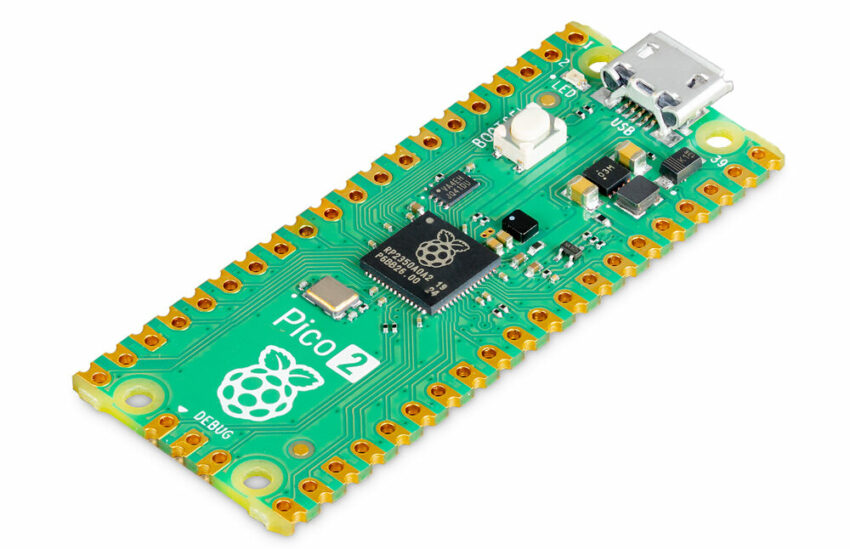 Raspberry Pi Pico 2 Launches with RP2350 Microcontroller and Costs Only $5 - Electronics-Lab