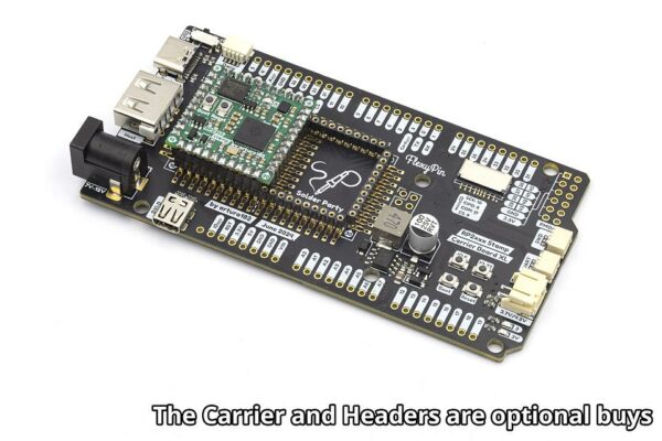Raspberry PI RP2350 Compact Boards also comes with a Carrier board ...