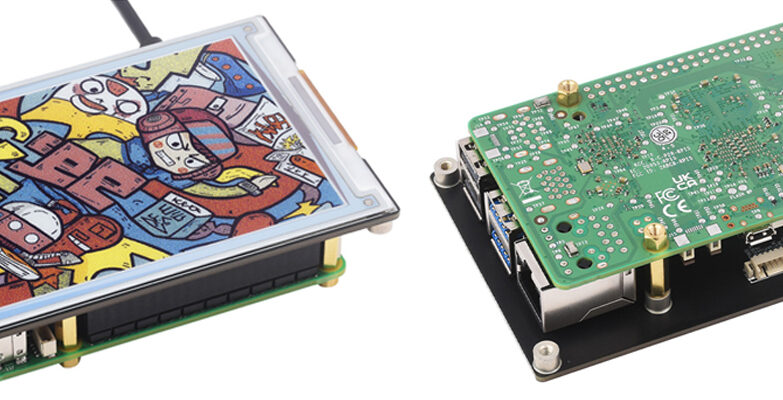 E-paper display Raspberry Pi 05 - Electronics-Lab.com