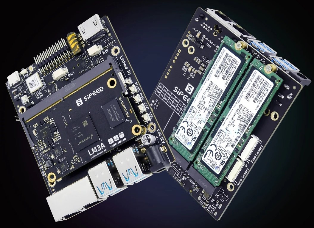 LicheePi 3A: A RISC-V Linux SBC with SpacemIT K1 SoC and LM3A Module - Electronics-Lab
