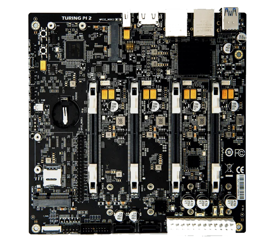 Turing Pi 2 Modular Mini Itx Cluster Board For Ai And Cloud