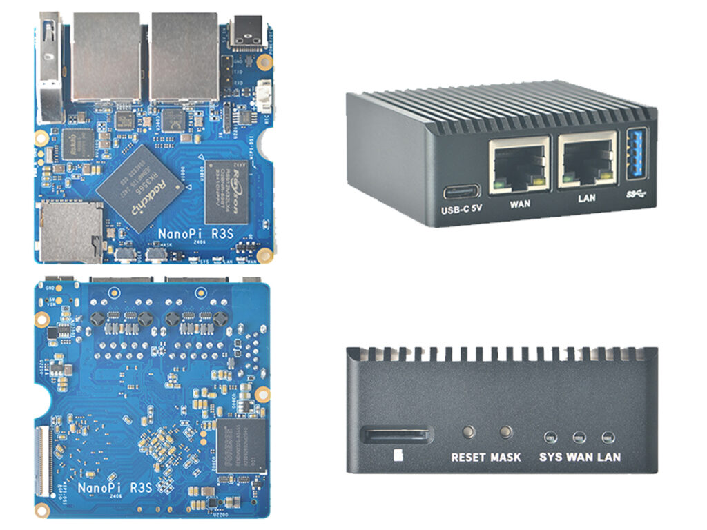 NanoPi R3S: An Affordable Powerful SBC for Network Projects