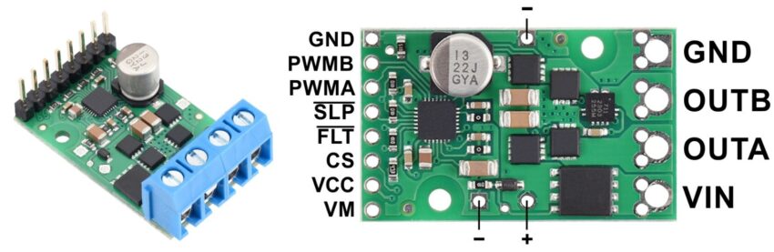 Pololu H2 high-power DC motor driver 03 - Electronics-Lab.com