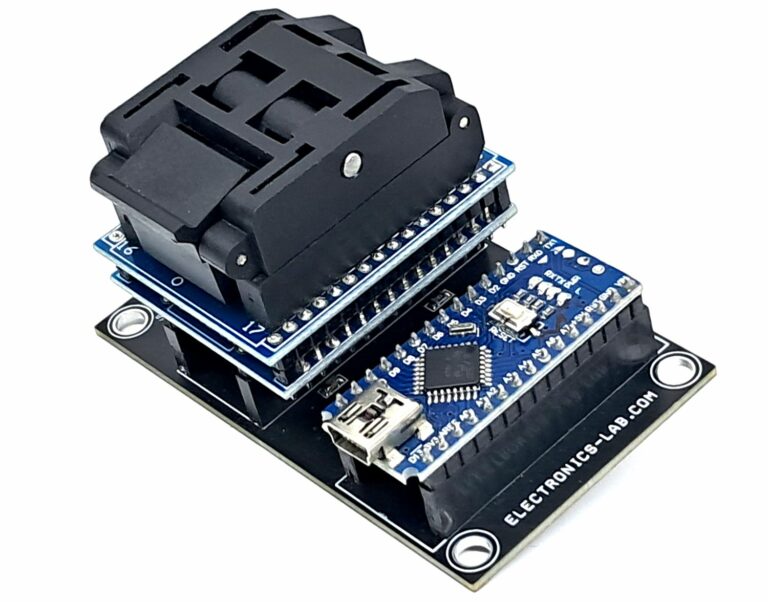 Bootloader Programmer Tool for ATMEGA328 32Pin TQFP Arduinio ISP - Electronics-Lab