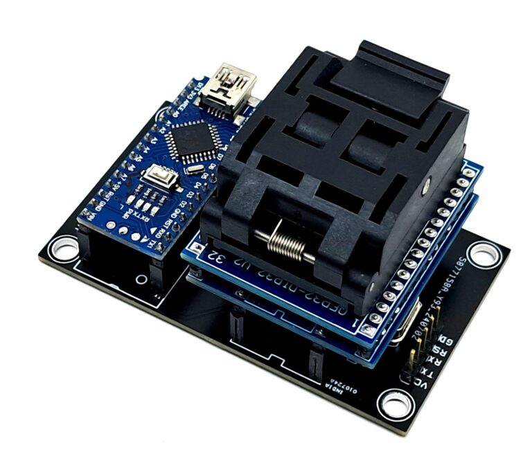 Bootloader Programmer Tool For Atmega328 32pin Tqfp Arduinio Isp Electronics Lab